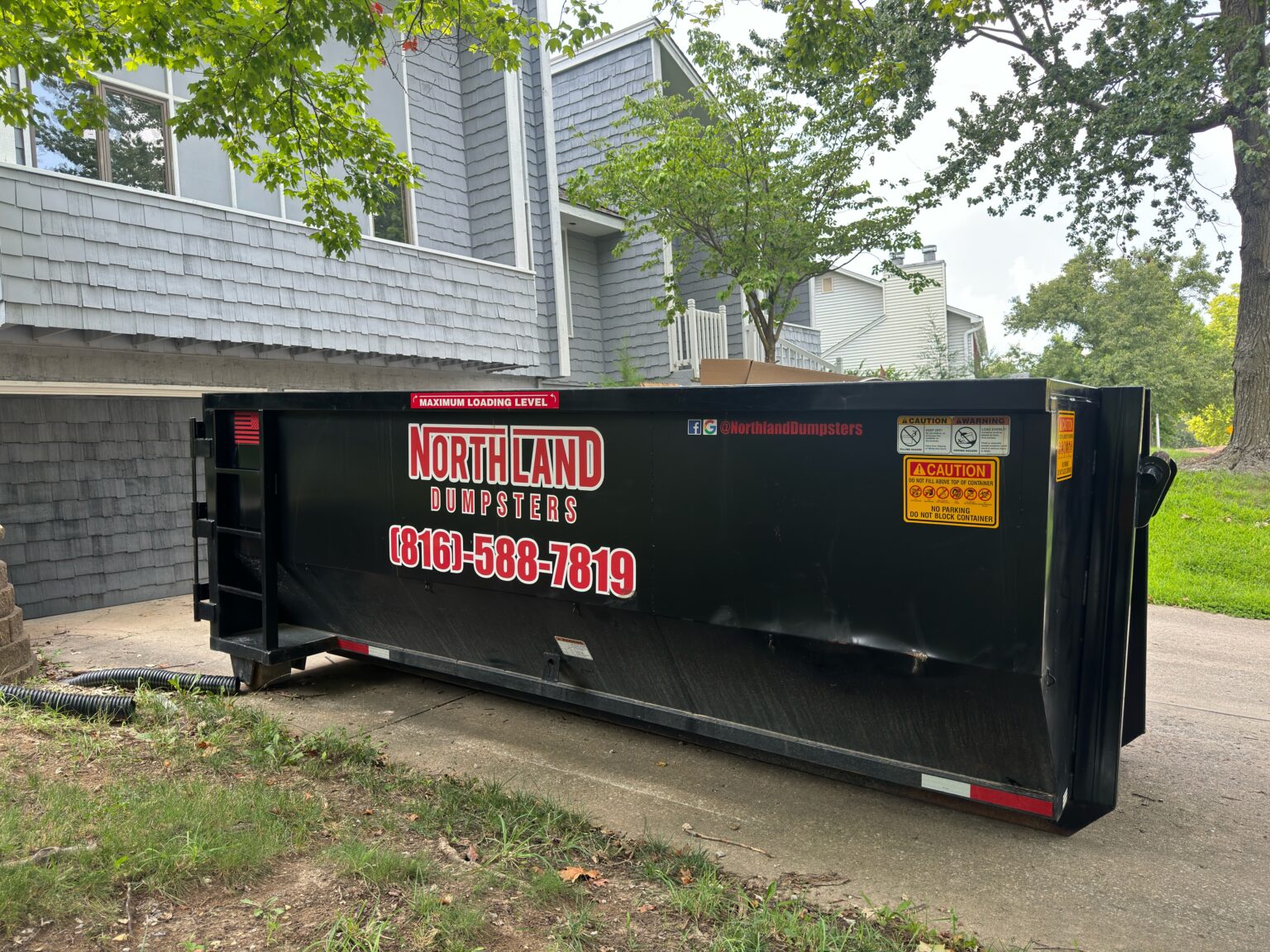 20-Yard Roll-Off Dumpster Rental – Northland Dumpsters