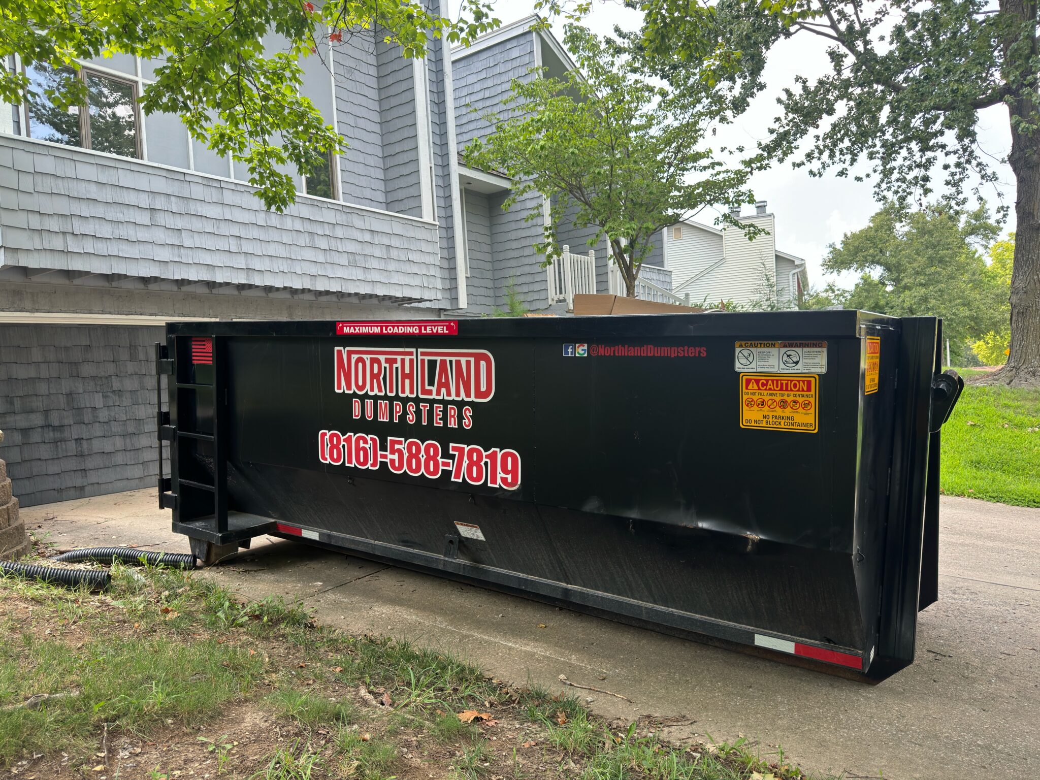 20-Yard Roll-Off Dumpster Rental – Northland Dumpsters