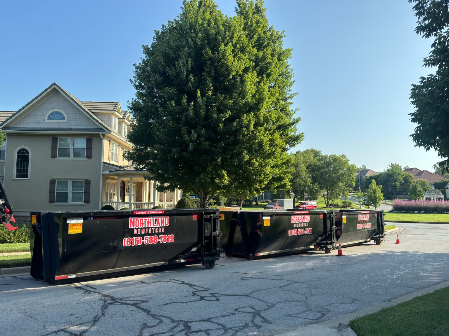 20-Yard Roll-Off Dumpster Rental – Northland Dumpsters