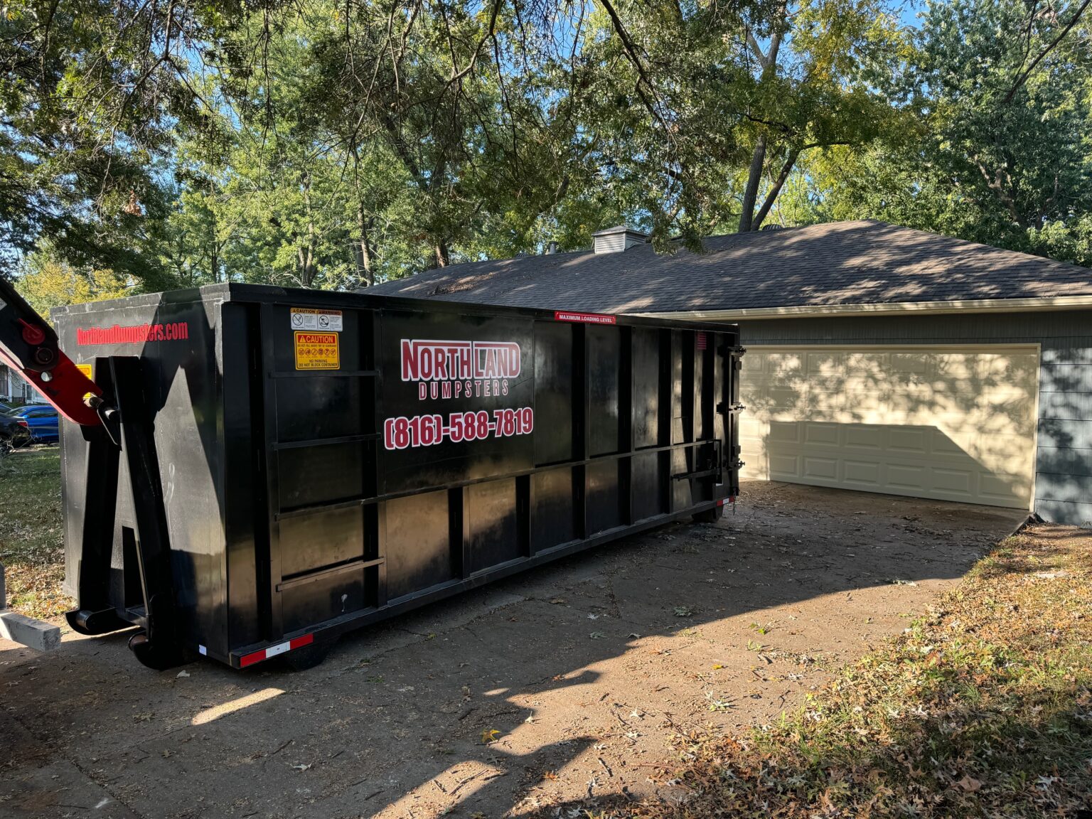 30-Yard Roll-Off Dumpster Rental – Northland Dumpsters