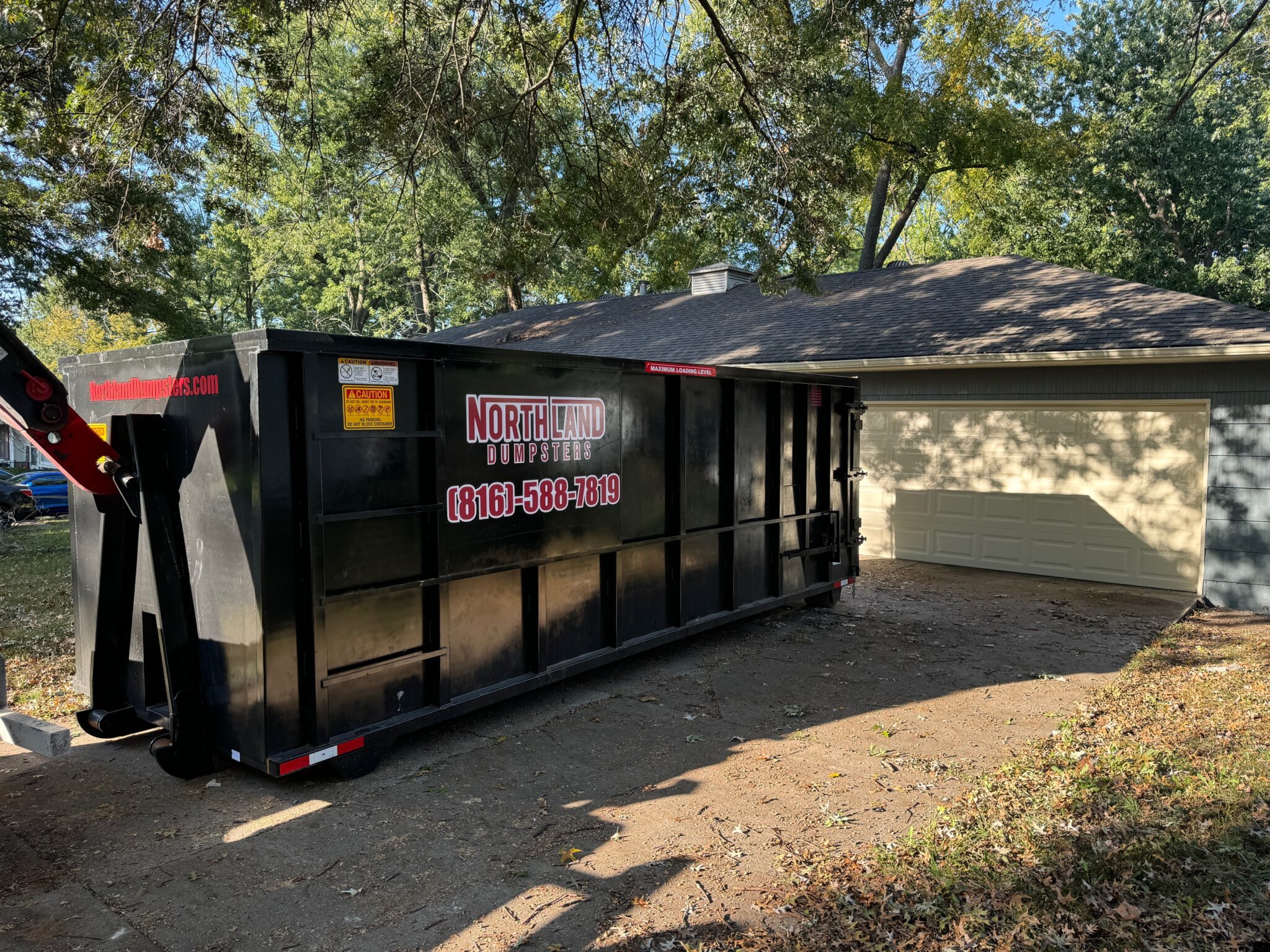 30-Yard Roll-Off Dumpster Rental – Northland Dumpsters